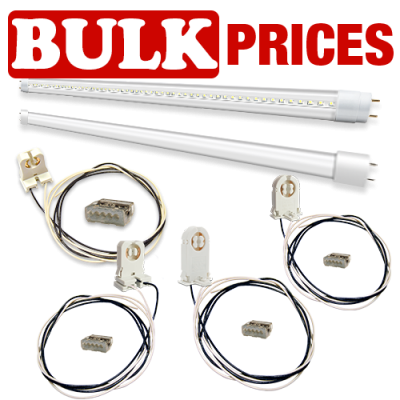 Total Bulk Lighting LED T8 Conversion Kits, LED light bulbs ...